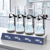 China 4-Channel Independent Control Digital Magnetic Hotplate Stirrer 280°C for Labs for sale