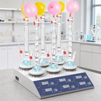 China 6-Channel Independent Control Digital Magnetic Hotplate Stirrer 280°C for Labs for sale