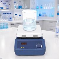 China High Temperature LED Magnetic Stirring Hotplate With 550°C Glass Ceramic Work Plate for sale