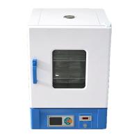 China Compact 304 Stainless Steel Vertical Drying Oven 45/72L, Up To 300℃ Bottom Mounted for sale