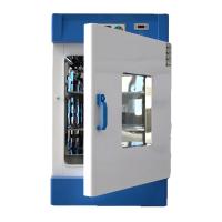 China Large Vertical Forced Air Lab Drying Oven 125/210L With 304 Stainless Steel Chamber for sale