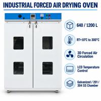 China 640L/1200L Capacity Industrial Forced Air Drying Ovens Up To 300°C for sale