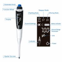 China Single Channel Electronic Pipette Liquid Handling Device Multifunction for sale