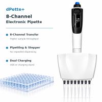 China Multifunction 8 Channel Electronic Pipette Liquid Handling Device For Microplate Pipetting for sale