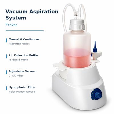China Compact Laboratory Vacuum Aspirator With 2 L Collection Bottle for sale