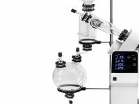 China 20l Rotovap Digital Rotary Evaporator With Motorized Lift And Triple Coil Condenser for sale