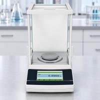 China 0.1mg Laboratory Analytical Balance Lab Weighing Machine With Internal Calibration for sale