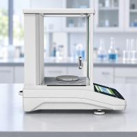 China 0.1mg Laboratory Analytical Balance Lab Weighing Machine With Internal Calibration for sale