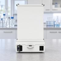 China 0.1mg Laboratory Analytical Balance Lab Weighing Machine With Internal Calibration for sale
