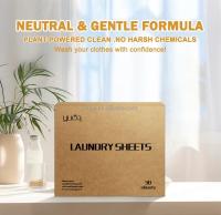 China Lalkers Laundry Detergent Sheets 2.8-3g per Sheet in 11×14cm Size for Effective Stain Removal and Eco-Friendly Cleaning for sale