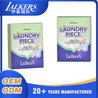 China Ultra Clean Power Lalkers Washing Detergent Strips For Home And Travel Use for sale