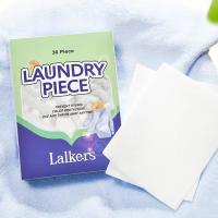 China Ultra Clean Power Lalkers Washing Detergent Strips For Home And Travel Use for sale