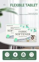 China Plant-Based Fabric Softener Dryer Sheets 9.45×6.3 Inches - Hypoallergenic, Biodegradable, Anti-Static with Fresh Linen Scent for sale