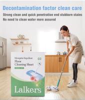 China Solid Floor Cleaning Tablets 11×7cm Biodegradable with Lemon Scent for All Floor Types for sale