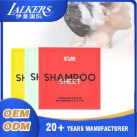 China Lalkers Eco-Friendly Hair Conditioner Sheets 9.45x6.3 Inches with Anti-Static Properties for Home Use for sale