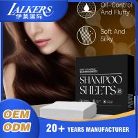 China Customized Shampoo and Conditioner Tablets 9.45×6.3 Inches - Eco-Friendly, Hypoallergenic Hair Care Sheets for Travel for sale