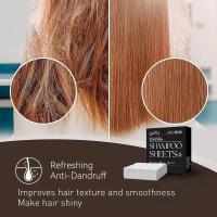 China ODM OEM Eco Friendly Shampoo Tablets 9.45×6.3 Inches with 40-160 Sheet Packaging Options for sale