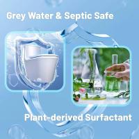 China OEM Septic Safe Toilet Cleaning Sheets 9.45×6.3 Inches with Fresh Scent - 40/80/160 Sheet Options for sale