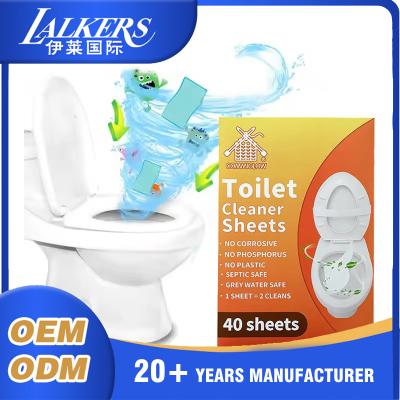 China Eco Friendly Biodegradable Toilet Cleaning Strips 9.45×6.3 Inch Plant Based Customizable OEM for sale