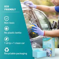 China ODM OEM Biodegradable Car Detergent Sheets 9.45x6.3 Inches - Eco-Friendly Cleaning Solution for sale