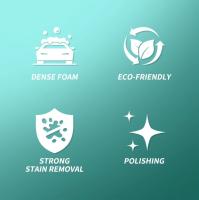 China ODM OEM Biodegradable Car Detergent Sheets 9.45x6.3 Inches - Eco-Friendly Cleaning Solution for sale