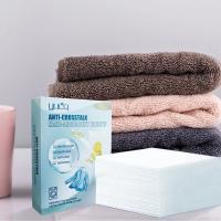 China Natural OEM Dye Trapping Sheets 9.45×6.3 Inch Color Catcher for Washing Machine - Anti-Static & Eco-Friendly for sale