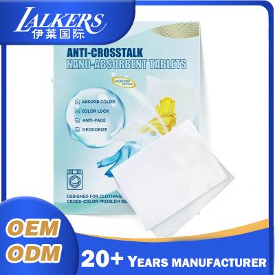 China 9.45x6.3 Inch Color Catcher Sheets for Washing Machines - Anti Cross Dyeing Laundry Protection with 40-160 Sheet Packaging Options for sale