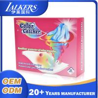 China Eco-Friendly Color Catcher Laundry Sheets 9.45x6.3 Inches - Anti-Static Hypoallergenic Fabric Protection for sale
