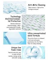 China Customised Laundry Detergent Sheets Portable Washing Machine Strips for sale