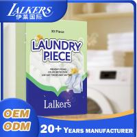 China High Foam Eco Friendly Laundry Sheets High Efficiency For Deep Cleaning for sale