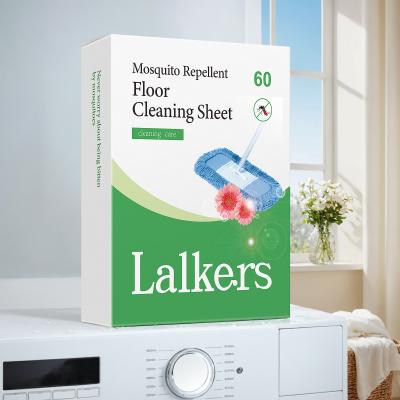 China Lalkers Quick Dissolving Floor Cleaning Tablets 11×7cm with 3-Year Shelf Life | Eco-Friendly Lemon Scent for sale