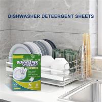 China Lalkers Dishwasher Detergent Sheets 9.45x6.3 Inch Eco-Friendly No Residue Formula 40-160 Sheet Options for sale