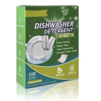 China Custom Eco-Friendly Dishwashing Detergent Sheets 9.45×6.3 Inch Biodegradable Hypoallergenic Formula for sale
