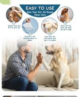 China Extra Thick Pet Cleaning Sheets 9.45x6.3 Inch Disposable Dog Body Wash with Fresh Scent and Anti-Static Properties for sale