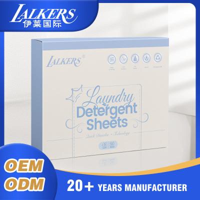 China Gentle On Skin Laundry Detergent / Soap Sheets Remove Stains Deeply Laundry Detergent Paper 11*14cm/11*7cm for sale