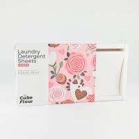 China Eco-Friendly Biodegradable Sheets Laundry Detergent Sheet with Enzyme for sale