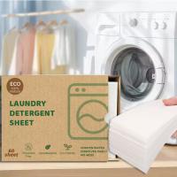 China Household Cleaning Washing Eco Friendly Laundry Strips Laundry Detergent Sheets for sale