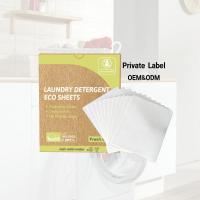 China Eco Friendly 11*7cm Laundry Detergent Strips for baby clothes for sale