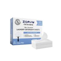 China Laundry Sheets 36 Sheet Deep Cleaning Fresh Laundry Tablet Organic Detergent for sale