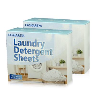 China Eco-Friendly Biodegradable Laundry Detergent Sheets 11*14cm 11*7cm 2.8-3g/sheet for Deep Stain Removal for sale