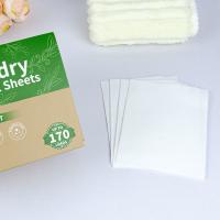 China Eco-Friendly Biodegradable Baby Laundry Detergent Sheets Disposable Washing Sheets for sale