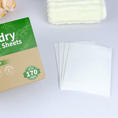 China Eco-Friendly Biodegradable Baby Laundry Detergent Sheets Disposable Washing Sheets for sale