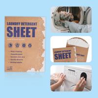China Laundry Sheets Detergent Eco Friendly Custom Scent Laundry Detergent Sheets Free Sample Detergent Sheets for sale