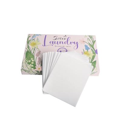 China Eco-friendly Laundry Detergent Sheets Easy-to-Carry Travel Pack Essential Household Laundry for sale