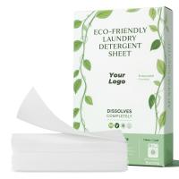 China Laundry Detergent Sheets Fragrance-Free Disposable Travel Essential Cleaning for sale