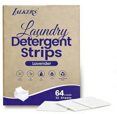China Customizable Eco-Friendly Laundry Sheets Powerful Clean For Tough Daily Messes OEM for sale