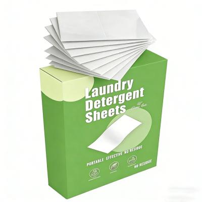 China Plant Derived Eco Laundry Sheets Wholesale Clean Deeply And Protect Clothing Quality for sale