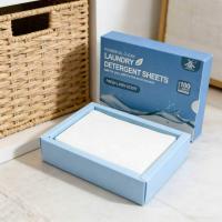 China Bulk biodegradable laundry sheets offer custom cleaning for stubborn household stains for sale