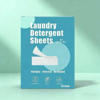 China Eco-Friendly Laundry Detergent Sheets with Powerful Stain Fighting and Customizable Fragrance for sale