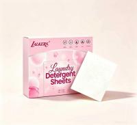 China Strong Cleansing Eco-Friendly Laundry Detergent Sheets Remove Embedded Stains Easily for sale